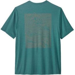 Patagonia M's Cap Cool Daily Graphic Shirt strataspire/wetland blue x-dye SWLX - Gr&ouml;&szlig;e XL 45235