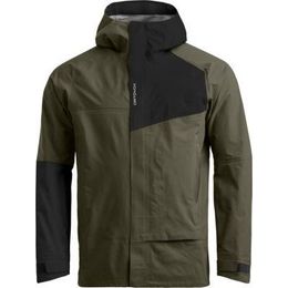 Ortovox Seceda 3L Jacket Men dark wild herbs - Gr&ouml;&szlig;e M 70258