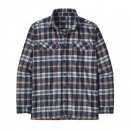 Patagonia Mens Insulated Organic Cotton Midweight Fjord Flannel fields new navy FINN - Gr&ouml;&szlig;e XXL 20385