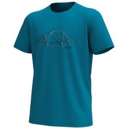 HALTI Kalteva Mens Trekking T-Shirt fjord blue F34 - Gr&ouml;&szlig;e XXL 0640811