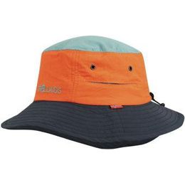 Trollkids Kids Trollfjord Hat glow orange/dus tur/dark navy - Gr&ouml;&szlig;e 48-52cm 944