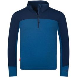 Trollkids Kids Steinkjer Shirt alpine blue/dark indigo - Gr&ouml;&szlig;e 104 Kinder 684