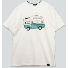 Lakor Forest Camper T-Shirt starwhite - Gr&ouml;&szlig;e XXL
