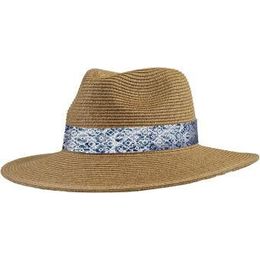 P.A.C. Ecuador Panama Straw Hat dark beige/kantu - Gr&ouml;&szlig;e S/M 30541004