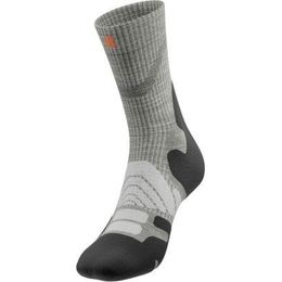 Bauerfeind Outdoor Merino Mid Cut Socks Women stone grey - Gr&ouml;&szlig;e 35-38