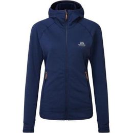 Mountain Equipment Eclipse Hooded Womens Jacket medieval blue - Gr&ouml;&szlig;e 12 UK Damen 005761