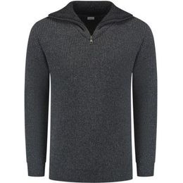 Blue Loop Originals Essential Nautic Sweater anthracite B012 - Gr&ouml;&szlig;e XXL MESN01224