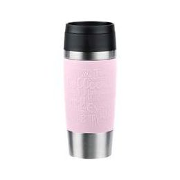 Emsa TRAVEL MUG Classic Thermobecher hellrosa/edelstahl, 0,36 Liter