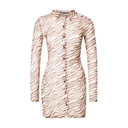 Daisy Street Kleid Damen Gr&ouml;&szlig;e 40 beige / braun Winterkleid