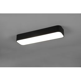 REALITY Asterion Deckenleuchte LED Schwarz, 1-flammig, Fernbedienung