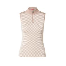 Hugo Pullover 'Sravina' Damen Gr&ouml;&szlig;e XL puder / wei&szlig;