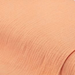 buttinette Musselin/Doppel-Gaze-Jacquard, lachs