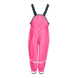Playshoes Regenlatzhose Jungen Gr&ouml;&szlig;e 128 nachtblau / pink