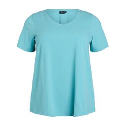 ZIZZI Shirt Damen Gr&ouml;&szlig;e L blau