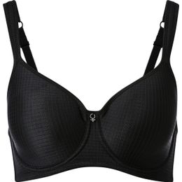 Swegmark Damen Schalen-BH mit B&uuml;gel, schwarz, Gr&ouml;&szlig;e 75C