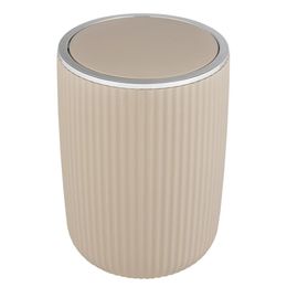Wenko Schwingdeckeleimer 'Agropoli' 5,5l Herren Größe One Size beige