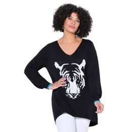 Angel of Style Pullover Damen Gr&ouml;&szlig;e M/L schwarz / wei&szlig;
