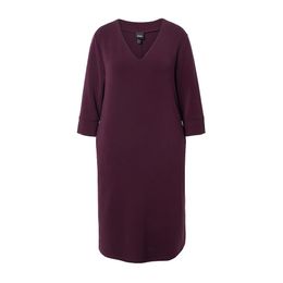 Ulla Popken Kleid Damen Gr&ouml;&szlig;e 58/60 aubergine Winterkleid