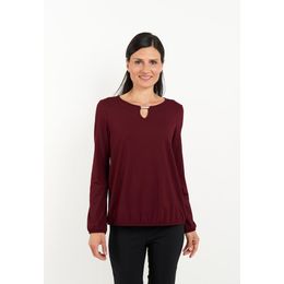 Seidel Moden Shirt Damen Größe XL bordeaux