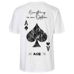 RMK Shirt 'Poker ACE' male White size 6XL