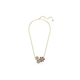 Swarovski Kette 'Idyllia' Damen Gr&ouml;&szlig;e One Size blau / gold / hellgr&uuml;n / pink