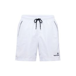 Sergio Tacchini Sportshorts 'Rob' Herren Gr&ouml;&szlig;e XXL schwarz / wei&szlig;