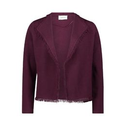 Cartoon Knit Cardigan female Purple size 42