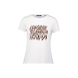 Zero T-Shirt Damen Gr&ouml;&szlig;e XL braun / gelb / wei&szlig;