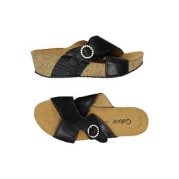 Gabor Sandalen Damen Größe 38 Second Hand schwarz