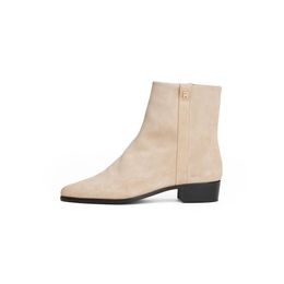 Tommy Hilfiger Stiefelette Damen Größe 40 beige Winterschuhe