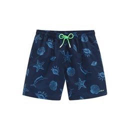 s.Oliver Board Shorts male Blue size S