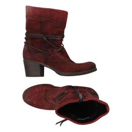 Marco Tozzi Stiefelette Damen Größe 39 Second Hand rot