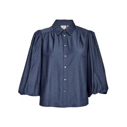 Sel by peppercorn Peppercorn Bluse 'Bea' Damen Gr&ouml;&szlig;e S blue denim
