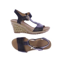 Gabor Sandalen Damen Größe 38.5 Second Hand schwarz