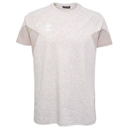 Hummel Funktionsshirt 'Travel' Herren Gr&ouml;&szlig;e XL grau / wei&szlig;