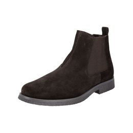 Stiefelette Geox "Geox Stiefelette Veloursleder/Textil", Herren, Gr. 41, braun (coffee), Textil, Veloursleder, Schuhe