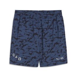 Puma Shorts 'Puma x Squid Game' Herren Gr&ouml;&szlig;e 33 navy / saphir / wei&szlig;