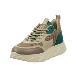 Sneaker Steve Madden "Steve Madden Sneaker Lederimitat", Damen, Gr. 38, beige, Lederimitat, Schuhe Sneaker