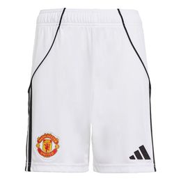 adidas Performance Sportshorts 'Manchester United 25/26' Jungen Größe 152 gelb / hellrot / schwarz / weiß