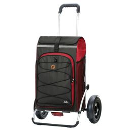 Andersen Shopper Einkaufstrolley 'Plus Fado 2.0' Herren Größe One Size grau / dunkelrot / schwarz