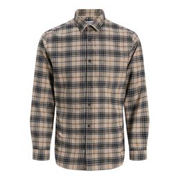 Jack & Jones Jack & Jones Button Up Shirt 'JJJames' male Beige size S