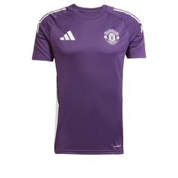 adidas Performance Trikot 'Manchester United Tiro 25 Competition' Herren Größe L dunkellila / weiß