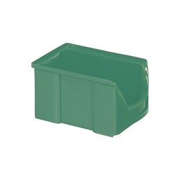 FUTURA-Sichtlagerkasten aus Polyethylen, LxBxH 229 x 148 x 122 mm, VE 25 Stk, grün kaiserkraft
