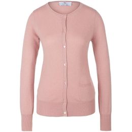 Peter Hahn - Strickjacke aus 100% Premium-Kaschmir, ros&eacute;, Gr. 38 / S - Kaschmir