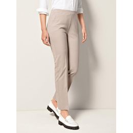 Relaxed - Schlupf-Hose, beige, Gr. 46 / L