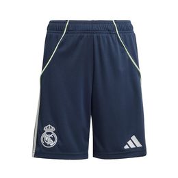 adidas Performance Sportshorts 'Real Madrid 25/26' Jungen Größe 140 marine / hellgrün / weiß