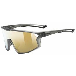 Uvex Skyryse Sportbrille - Sportbrillen - smoke - gold