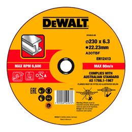 Dewalt Schruppscheibe Metall gekröpft 230x6,3mm (DT43919-QZ)