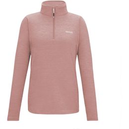 Regatta Sweethart Marl Damen Fleecepullover rosa 38 - Damenshirts, -blusen & -pullover