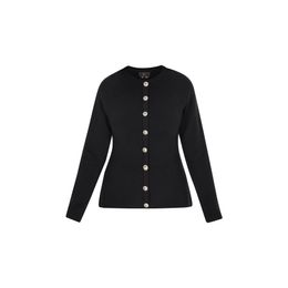 faina Strickjacke Damen Gr&ouml;&szlig;e XL/XXL schwarz